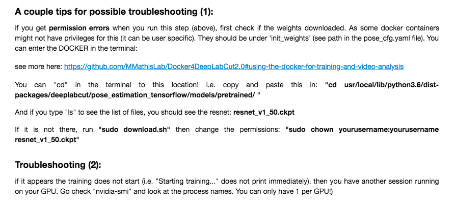 Missing resnet_v1_50.ckpt - No valid checkpoint. (Downloading pre-trained weights from ...