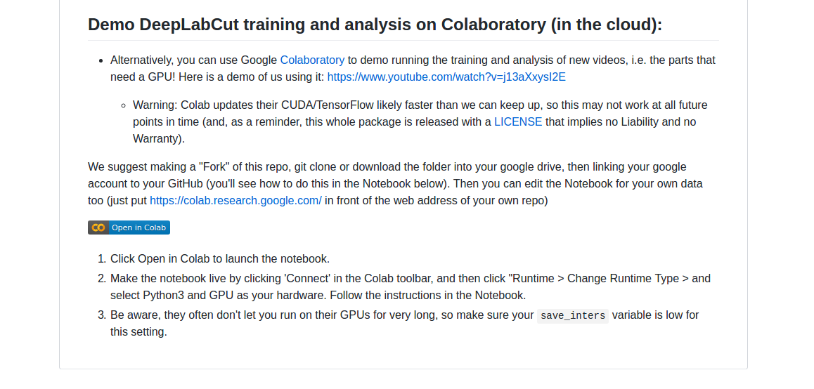 Easydict Object Has No Attribute Projectpath · Issue 213 · Deeplabcutdeeplabcut · Github