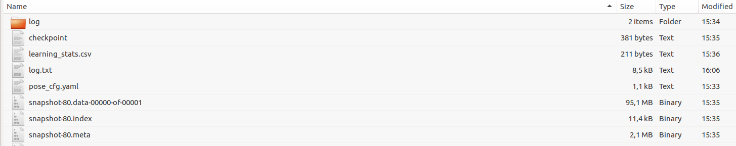 HDF5 files not being saved by tf.train.Saver in example notebooks · Issue #320 · DeepLabCut ...