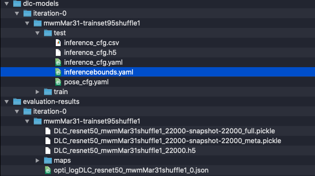 Where to find evaluation results · Issue #707 · DeepLabCut/DeepLabCut · GitHub