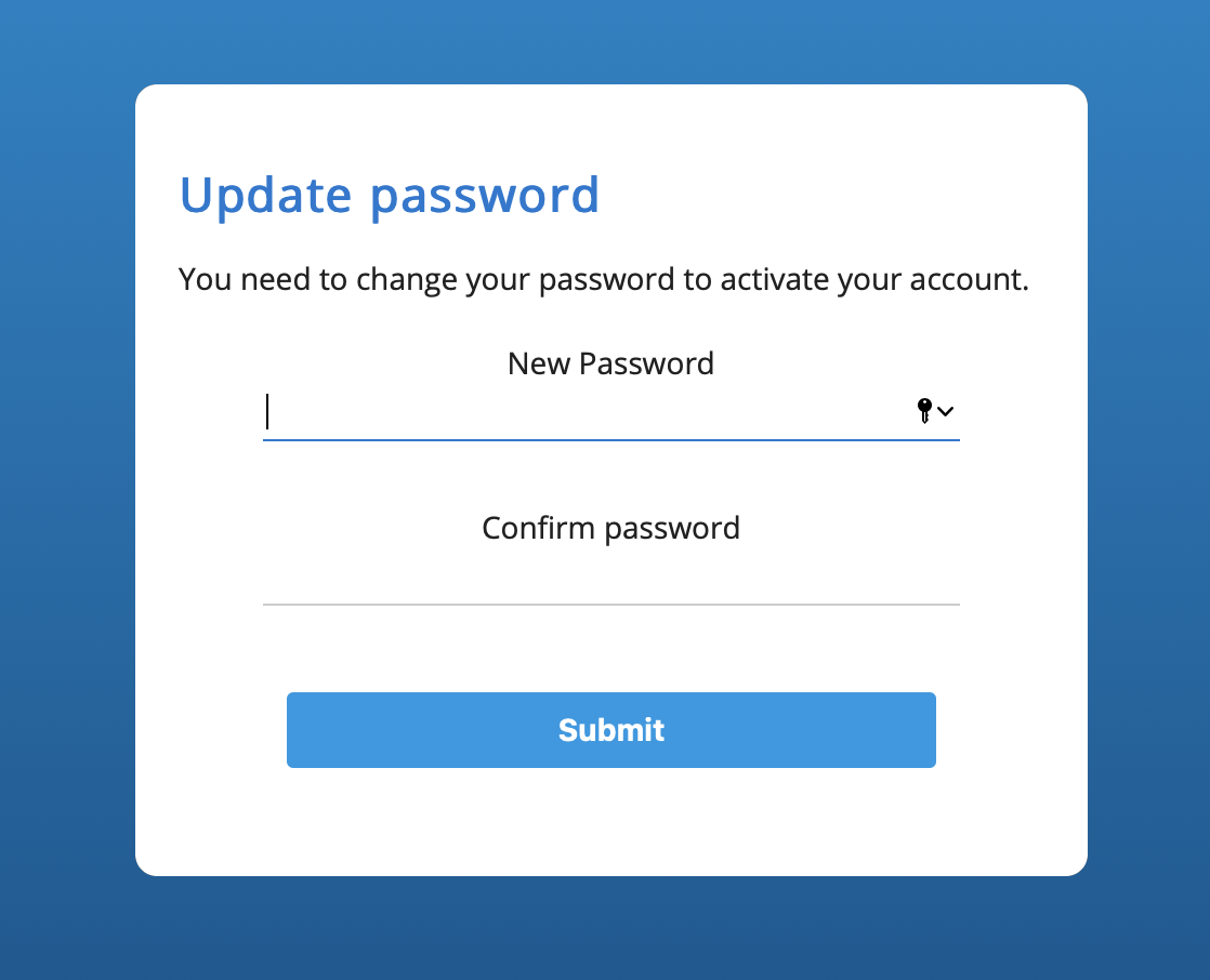 Keycloak password change dialog box is not styled · Issue #2957 · eclipse-archived/codewind · GitHub