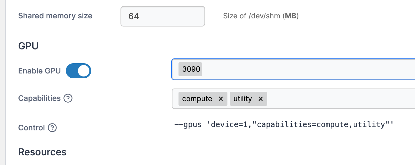 GPUs display error in dashboard interface · Issue #8683 · portainer/portainer · GitHub
