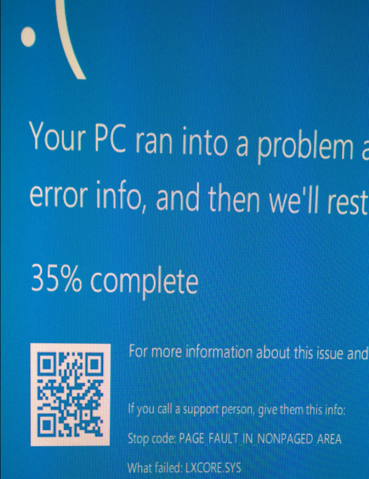 BSOD in lxcore.sys PAGE_FAULT_IN_NONPAGED_AREA · Issue #2474 · microsoft/WSL · GitHub