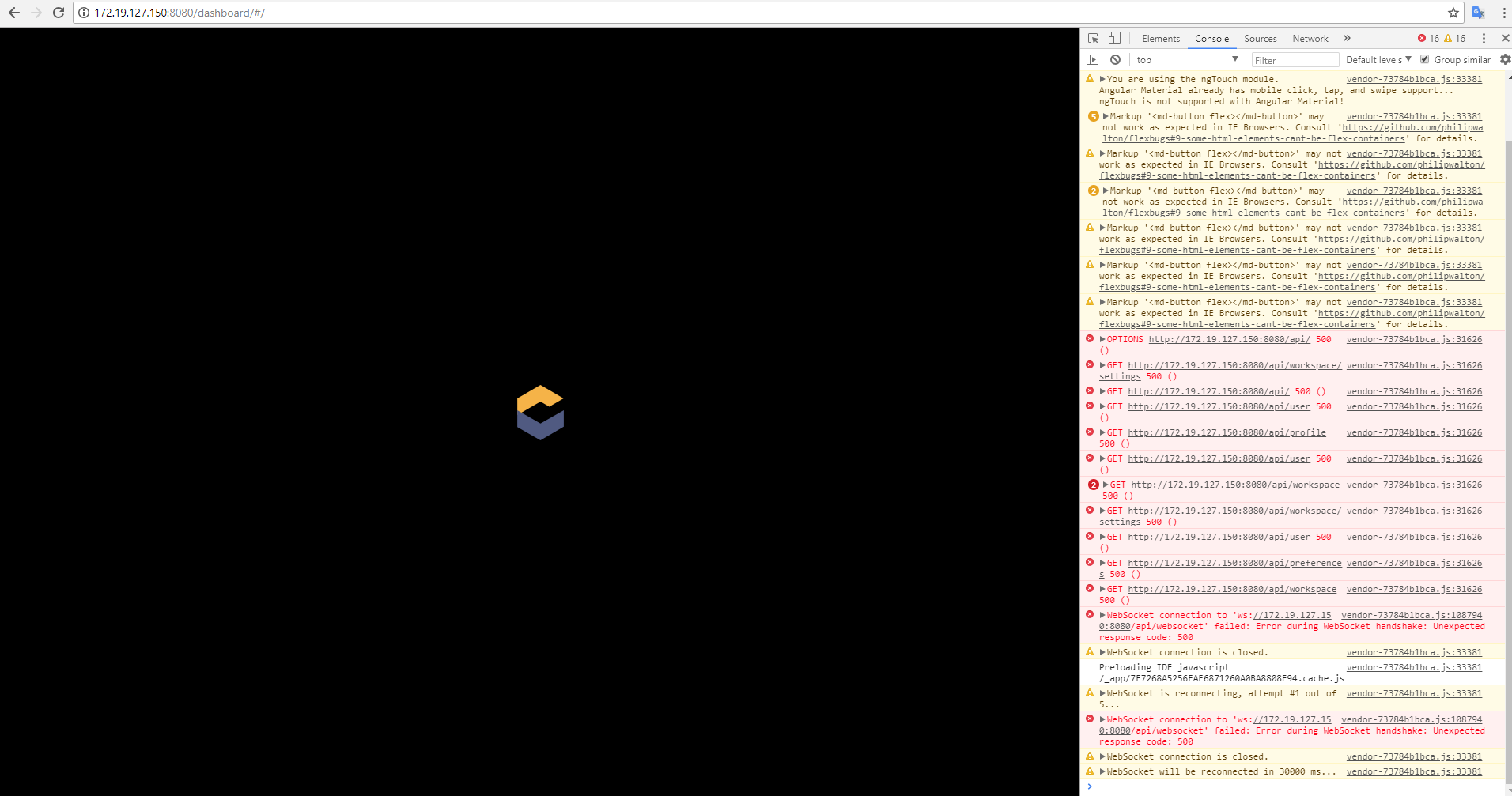 Eclipse Che Multiuser Dashboard · Issue 9748 · Eclipse Cheche · Github 