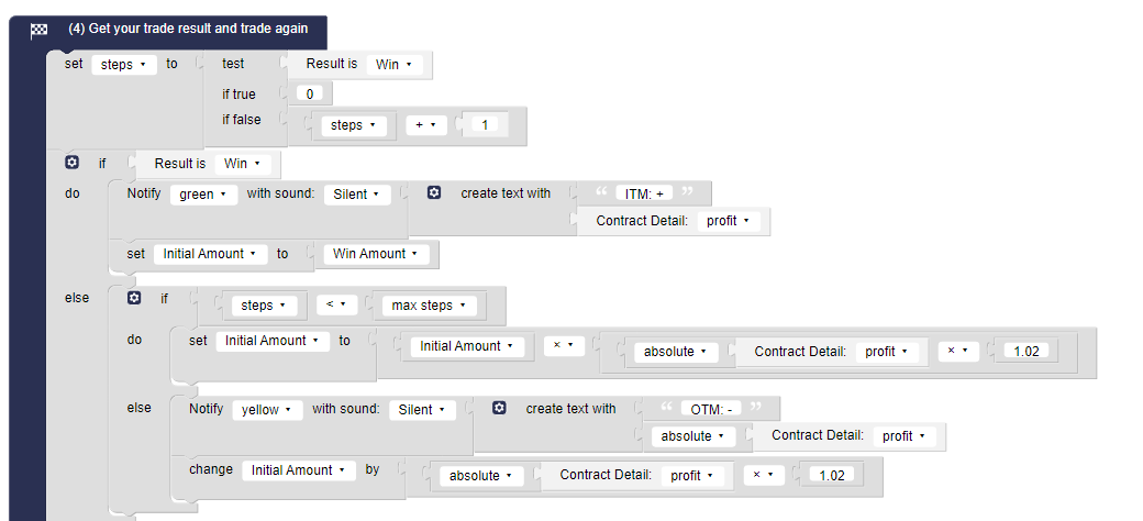 Setting up a customizable number of martingale steps · Issue #854 · binary-com/binary-bot · GitHub