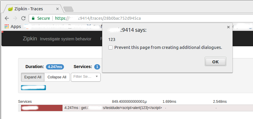 XSS vulnerabilities · Issue #1623 · openzipkin/zipkin · GitHub