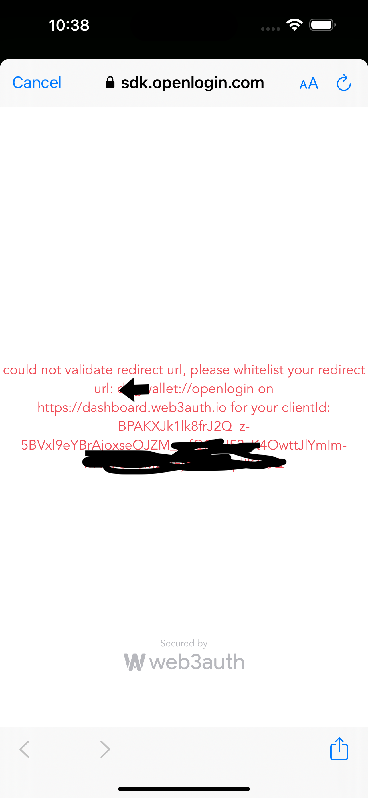 Could not validate redirect url · Issue #67 · Web3Auth/web3auth-react-native-sdk · GitHub