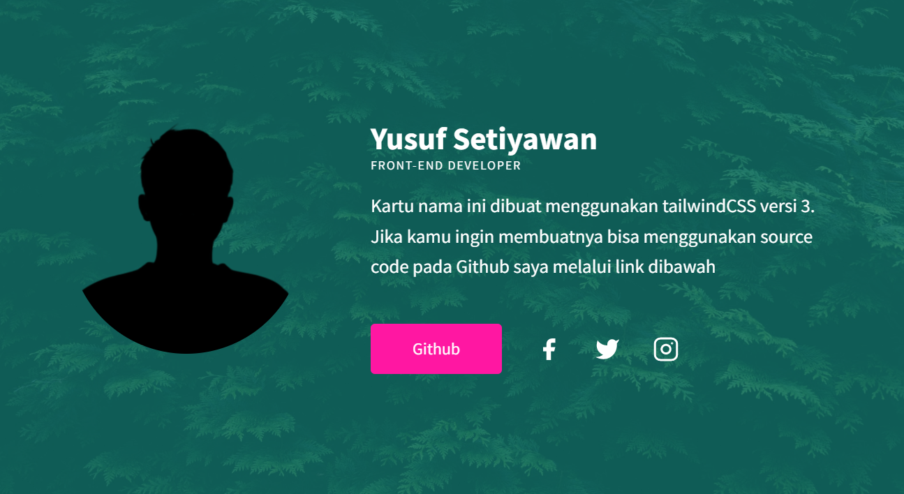 GitHub - yusufstawan/belajar-tailwindcss