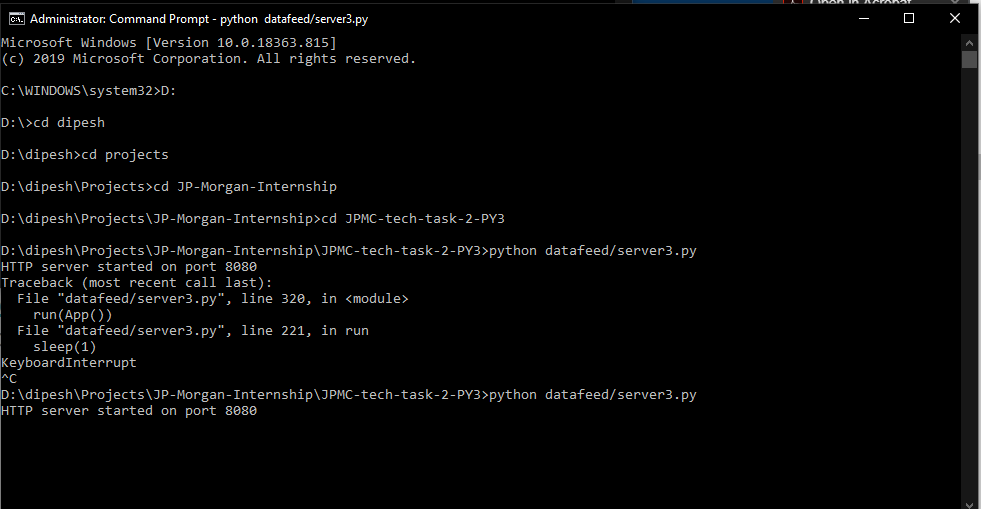 Following error occur while clicking on "Start Streaming Data" · Issue #163 · insidesherpa/JPMC ...