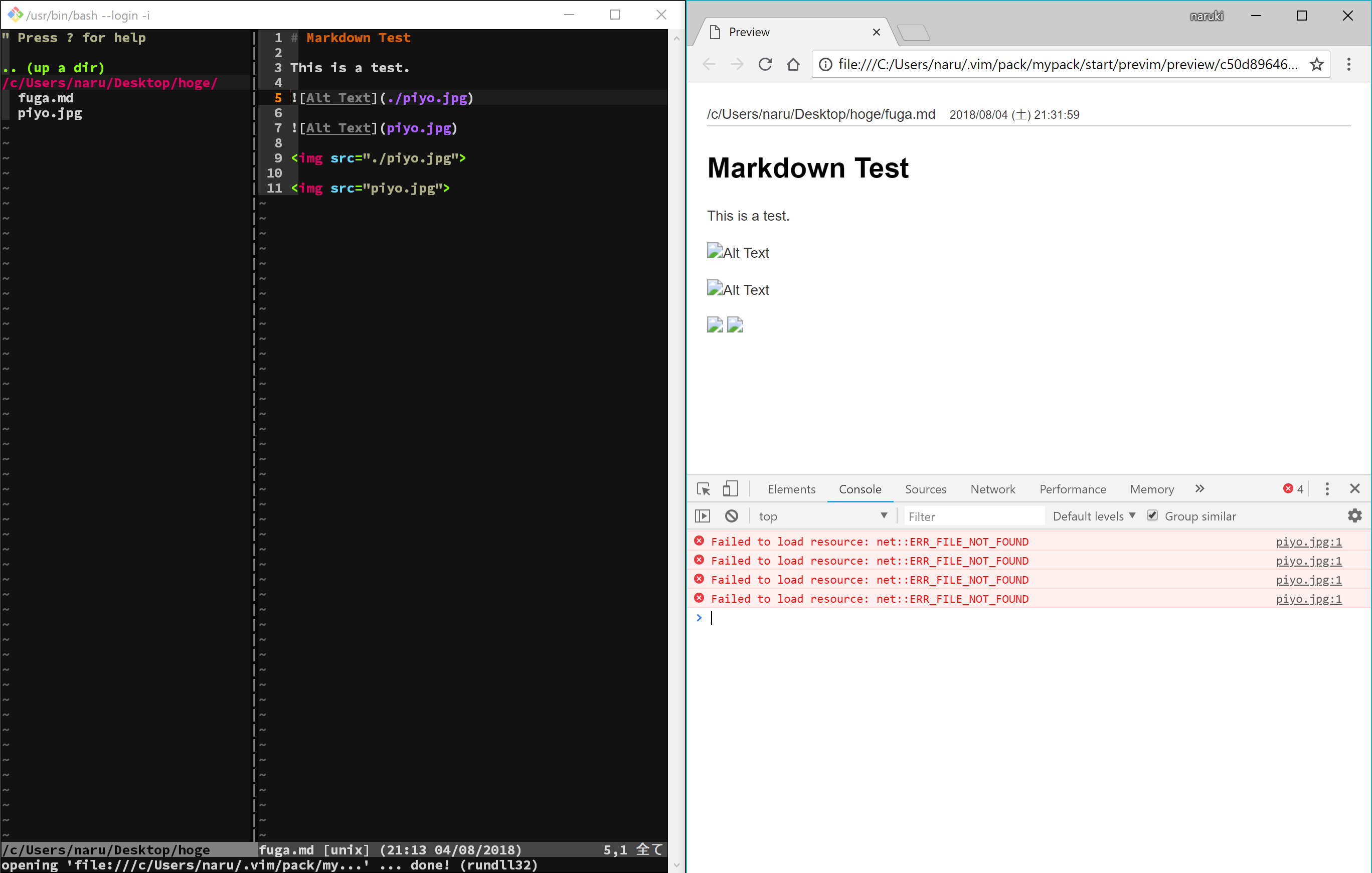 ローカルの画像を参照できない · Issue #5 · previm/previm · GitHub
