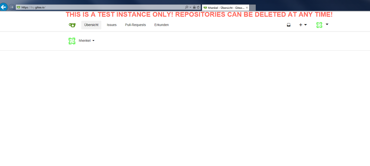 Personal sidebar on the right not shown in IE 11 · Issue #3568 · go-gitea/gitea · GitHub