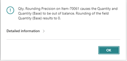 Qty. Rounding Precision error introduced in BC19.2 · Issue #15994 ...