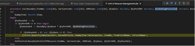 Qty. Rounding Precision error introduced in BC19.2 · Issue #15994 ...