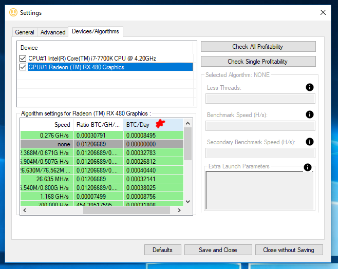 Sort Algorithms according to their values · Issue #311 · nicehash/NiceHashMiner · GitHub