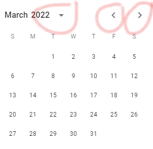 [DatePicker] Cannot select date after changing month with keyboard controls · Issue #4597 · mui ...