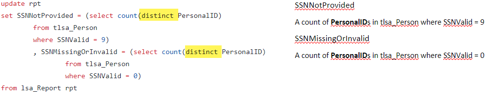 Section 11.6: distinct usage in Sample Code · Issue #937 · HMIS/LSASampleCode · GitHub