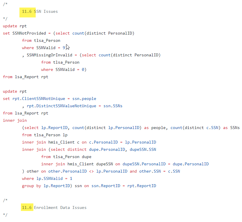 Section 11.7: Sample code needs correction in the section name · Issue ...