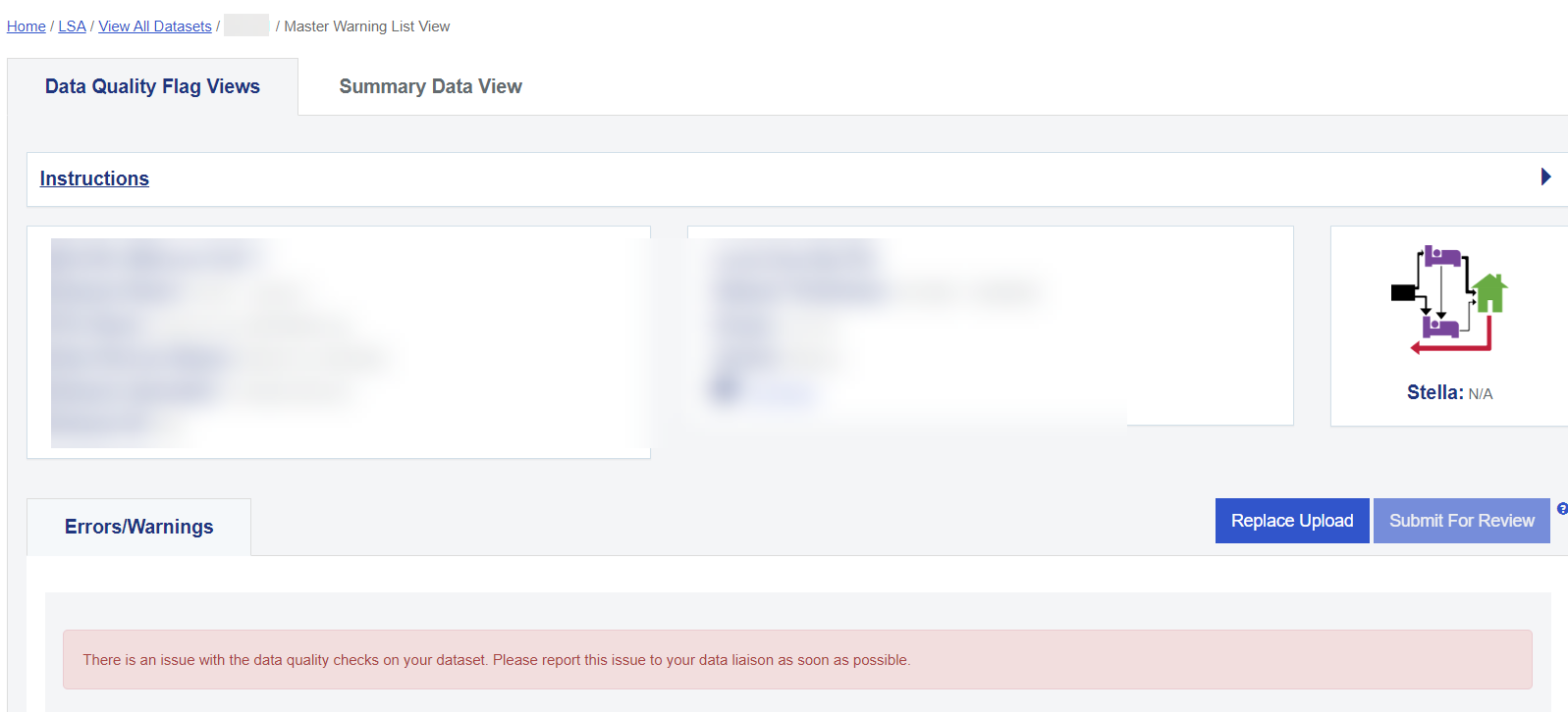 beta HDX 2.0 Upload: "There is an issue with the data quality checks on your dataset. Please ...