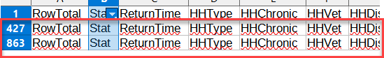 LSA CSV Export.zip: LSAHousehold.csv and LSACalculated.csv - issue with more than 1 Header row ...
