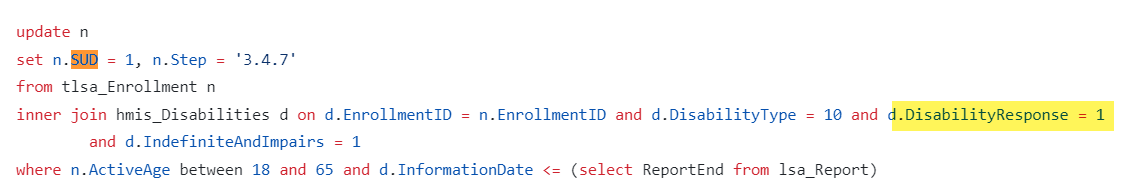 Sample Code: SUD issue · Issue #1151 · HMIS/LSASampleCode · GitHub