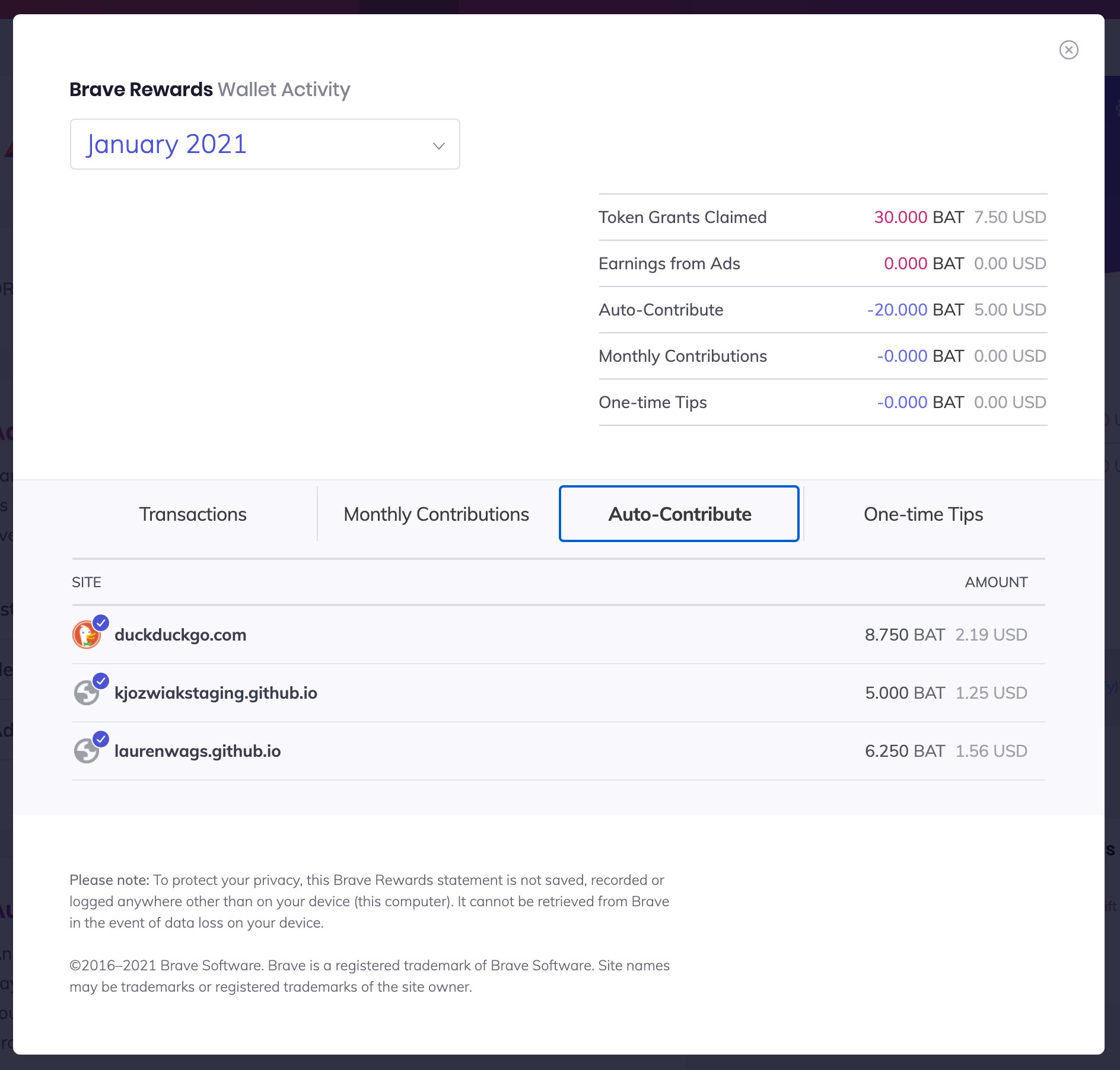 Media Publishers Should Appear In Auto Contribute Table · Issue 12107 · Bravebrave Browser 