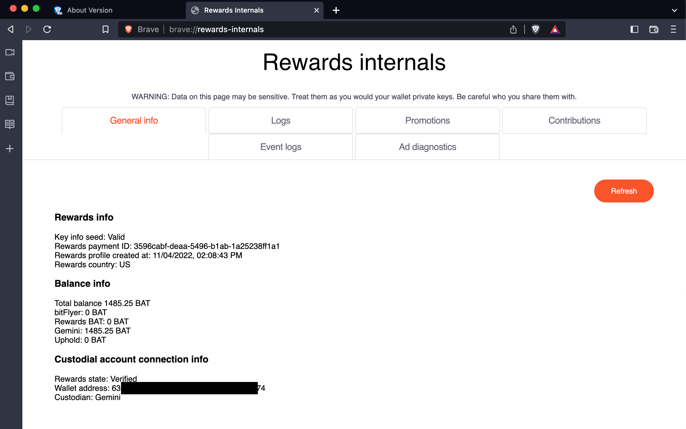 Update Error Different Account Region Error Modal Text · Issue 25918 · Brave Brave Browser