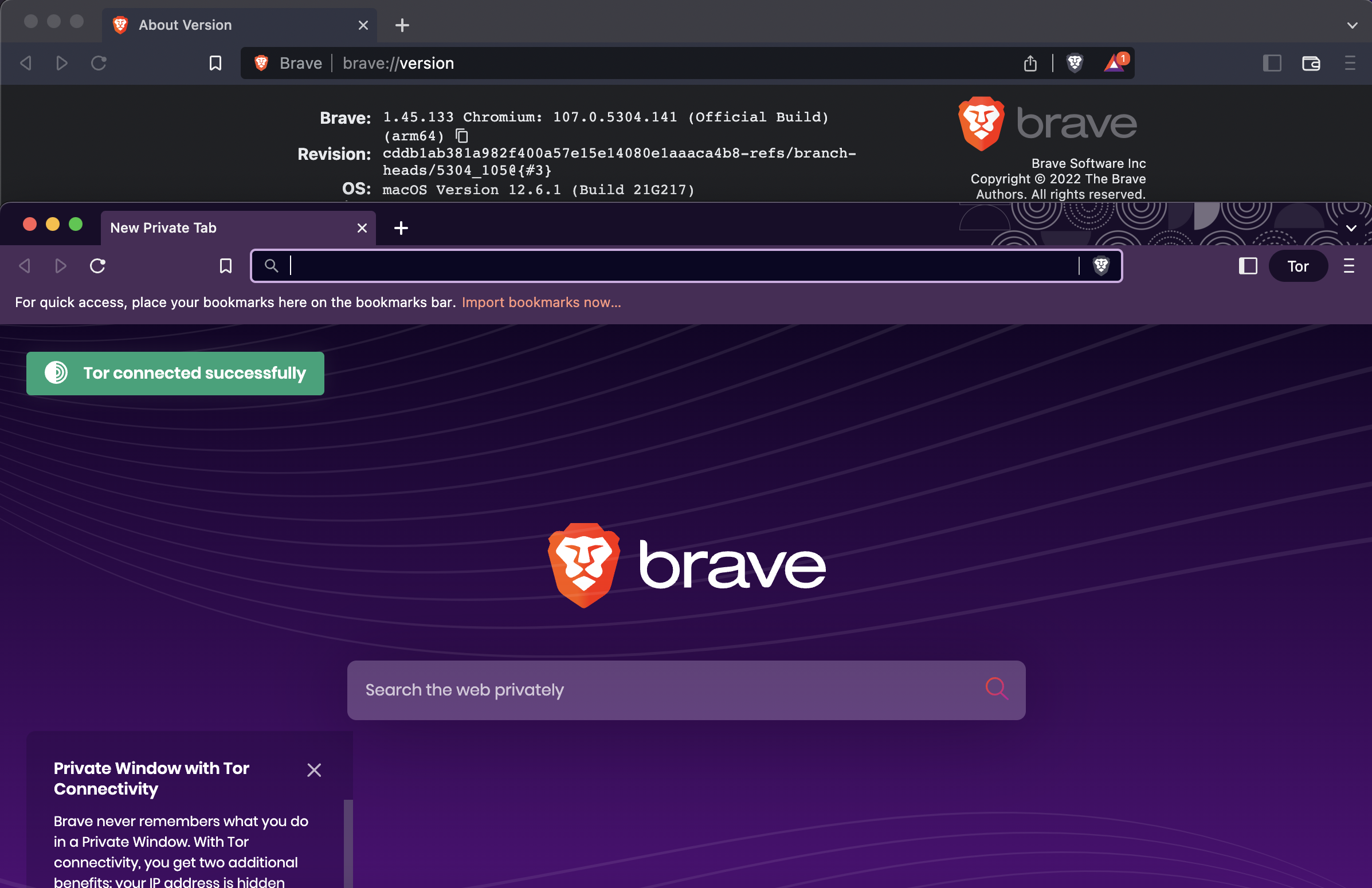 Tor Component App Binary Warning On Launch With Existing Profileinstall Using ` Use Dev