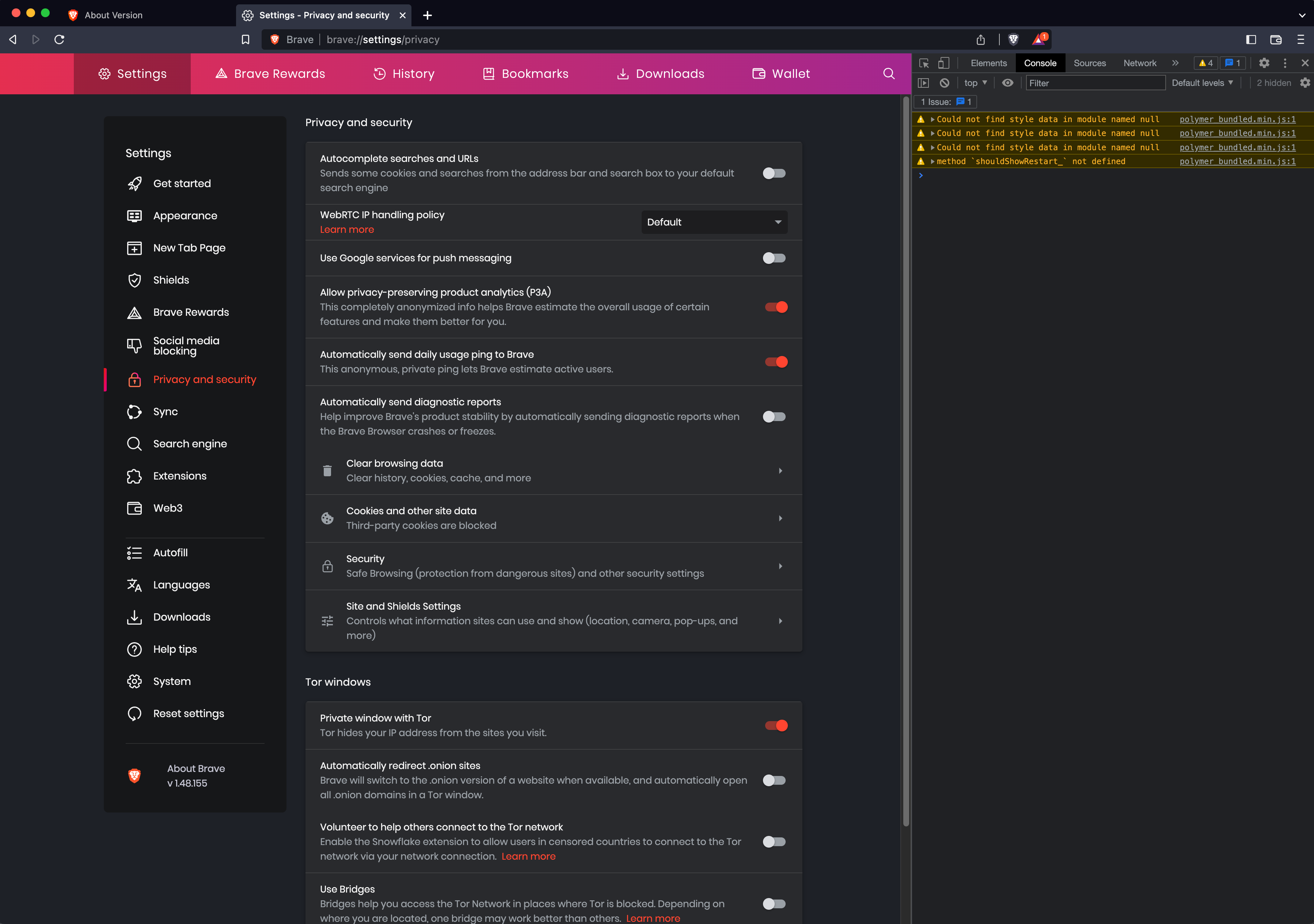 where is "brave://settings/clearBrowserData" ?? · Issue #28261 · brave ...