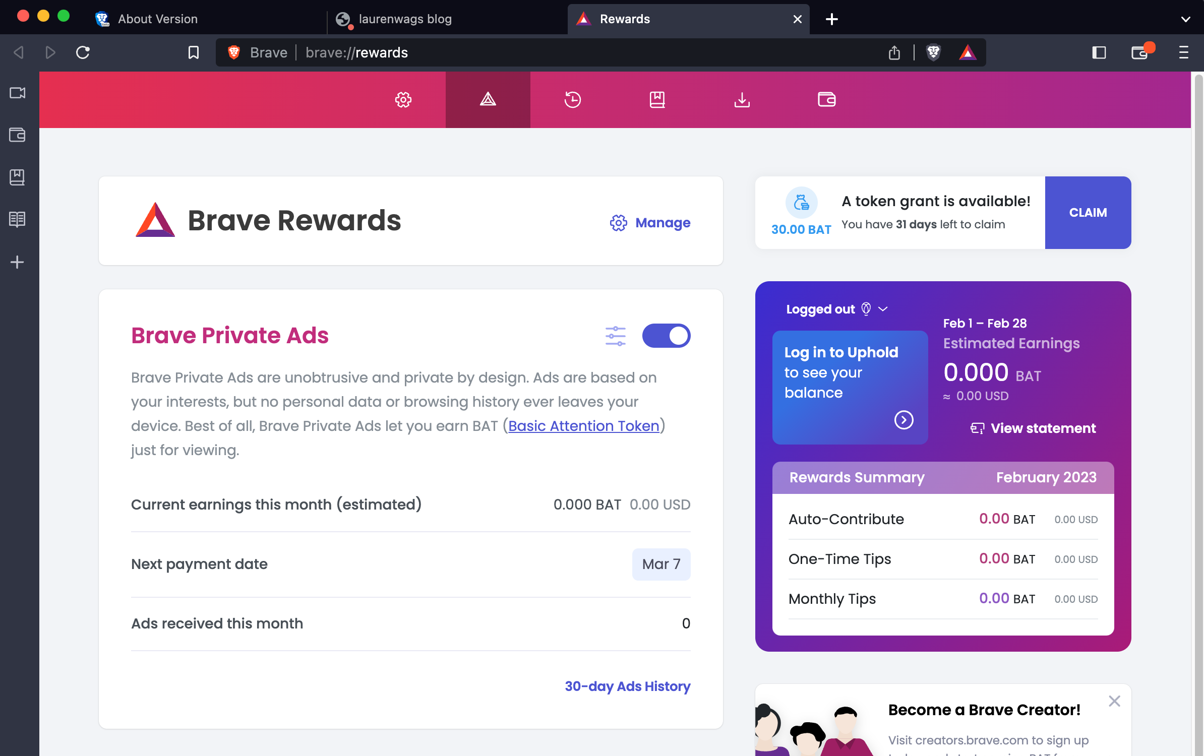 Update tipping banner text when user is in `Logged out` state · Issue ...