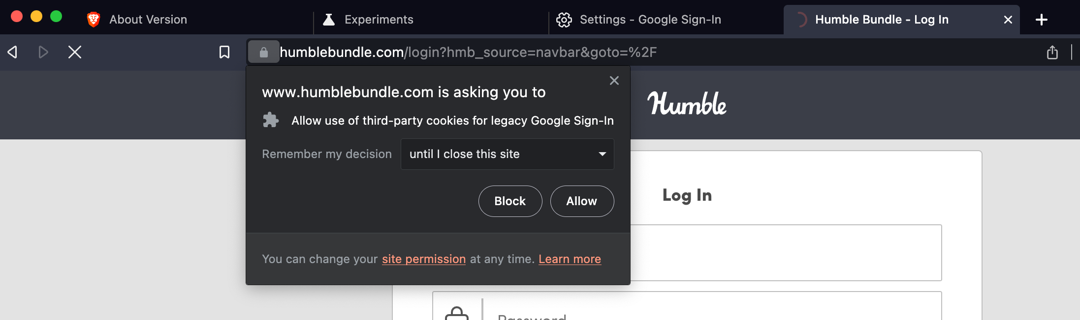 Google Sign-In UX improvements: reload tab, only request permission for 3p cookie flows · Issue ...