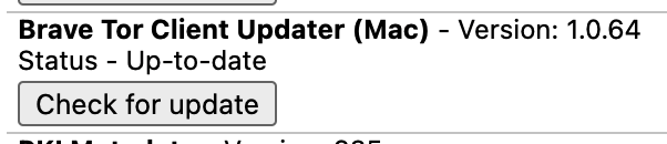 Manual Test Run On Macos Intel For Tor 04713 Release 3 · Issue 31491 · Bravebrave 
