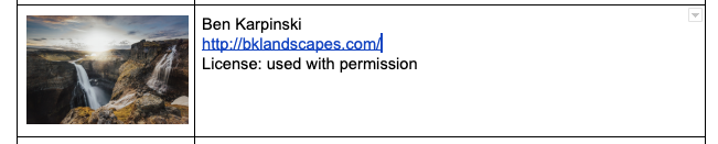 Update Ben Karpinski's photo attribution link from Fall 2019 wallpapers ...