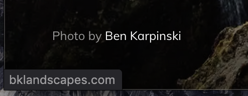 Update Ben Karpinski's photo attribution link from Fall 2019 wallpapers ...