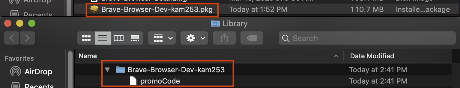 wrong folder created on macOS if refcode is lower case - follow up to 7742 · Issue #9785 · brave ...