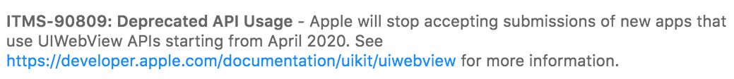 Uiwebview Has Been Deprecated · Issue 14 · Particle Iotparticle Photon Setup Ios · Github