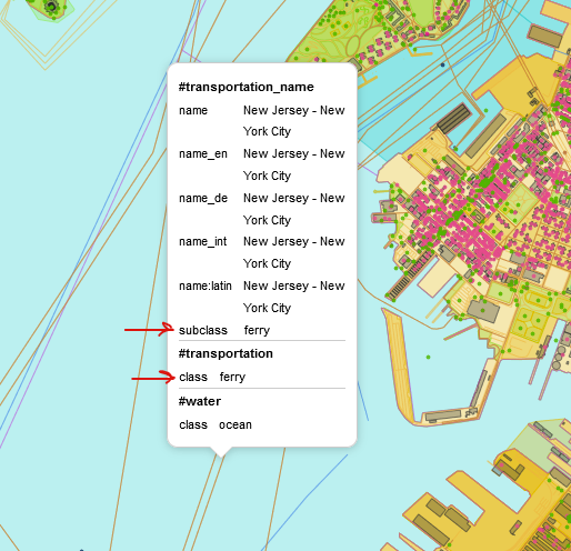[BUG] Unify ferry tagging in transportation and transportation_name layers · Issue #1373 ...