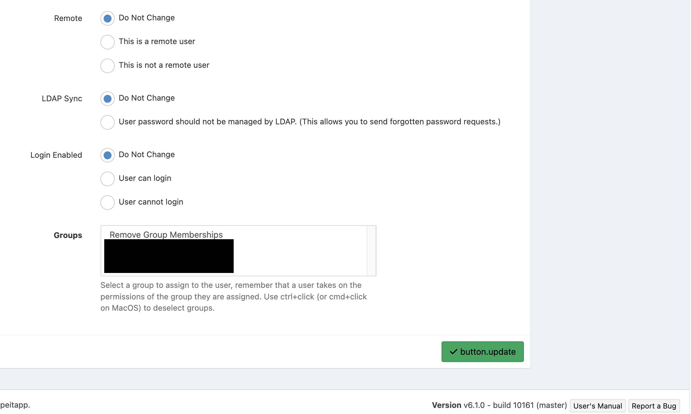 Missing Translation On Bulk Edit User Submit Button · Issue 12822 · Snipesnipe It · Github