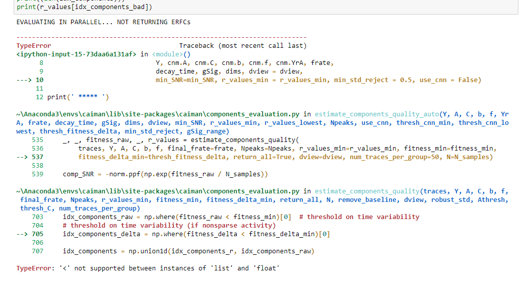 not supported between instances of 'list' and 'float' · Issue #252 ...