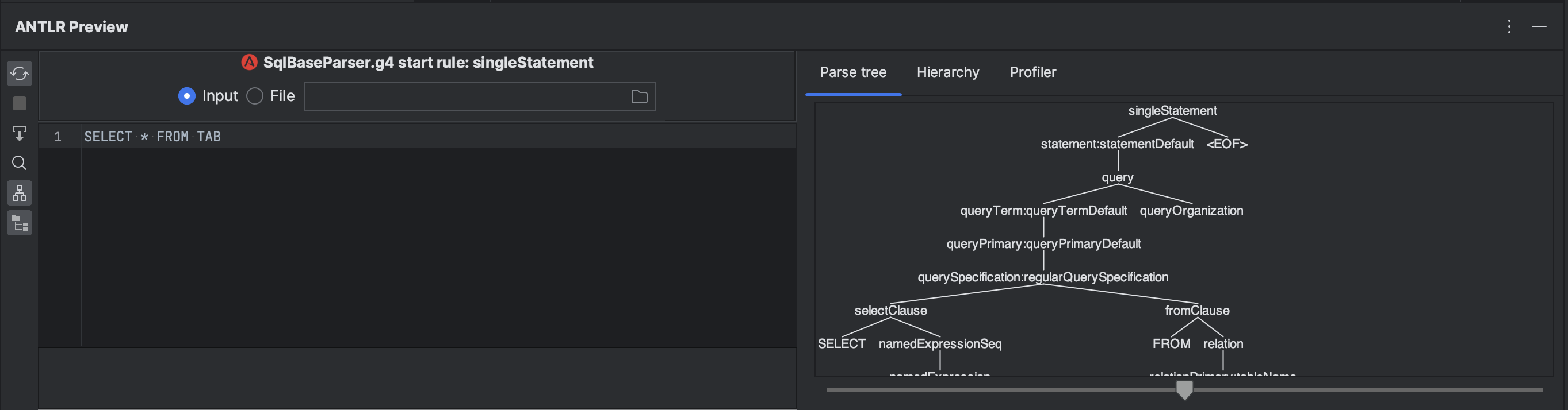 Spark Sql Test Rule Error · Issue 587 · Antlrintellij Plugin V4 · Github