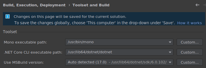 Wrong MSBuild version detected for .NET 6 projects on non-windows machines · Issue #114 ...