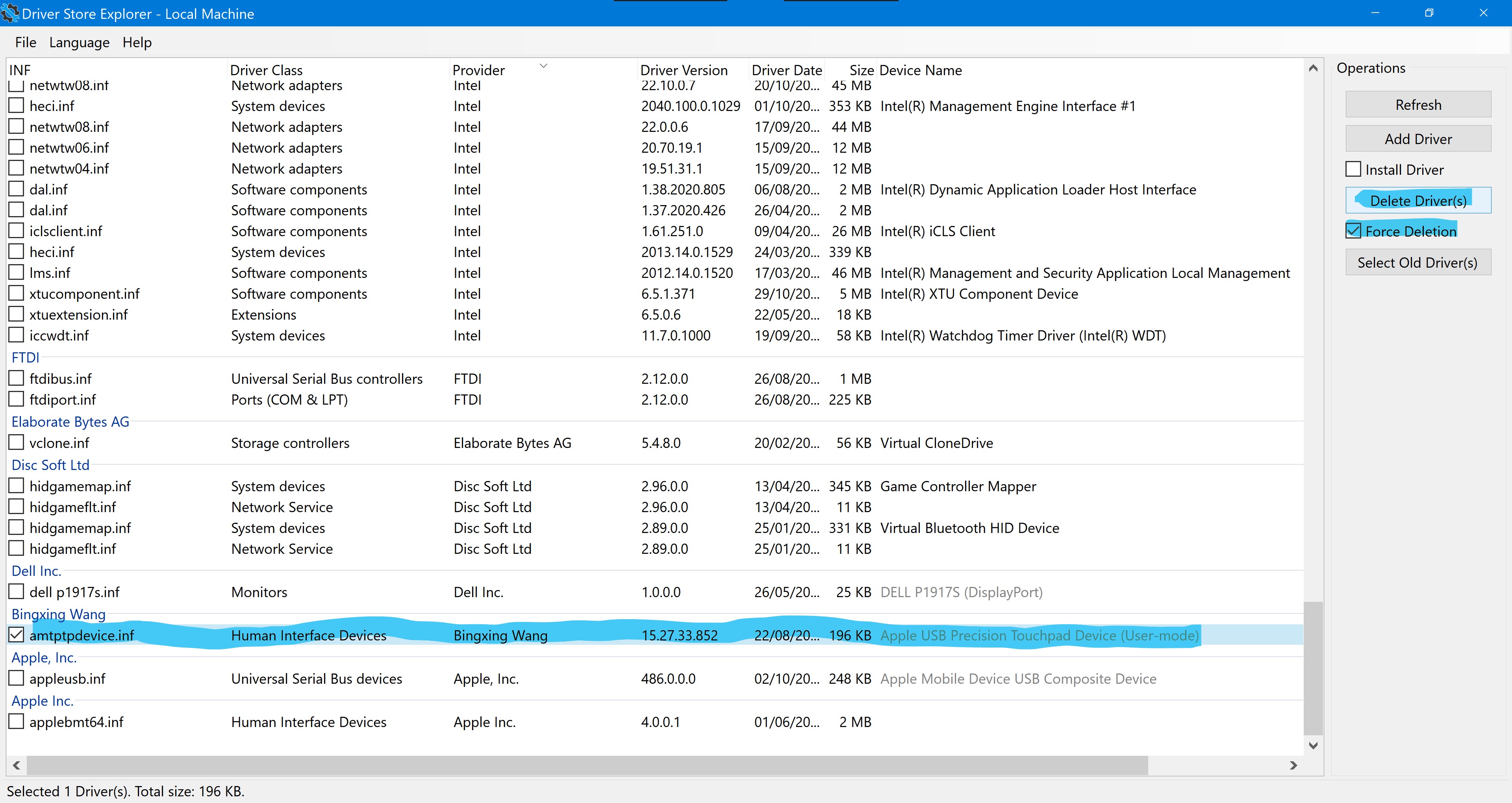 I can not uninstall driver · Issue #401 · imbushuo/mac-precision-touchpad · GitHub