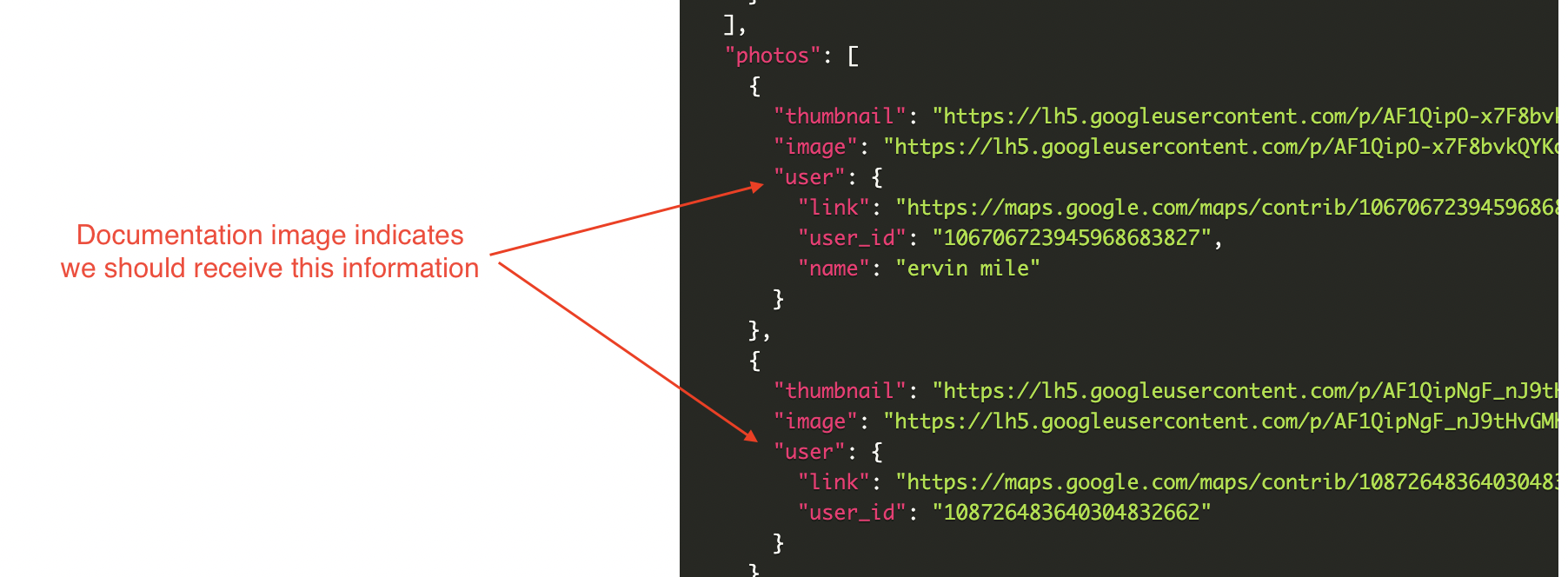 [Google Maps Photos API] User information is not returned in JSON response · Issue #331 ...