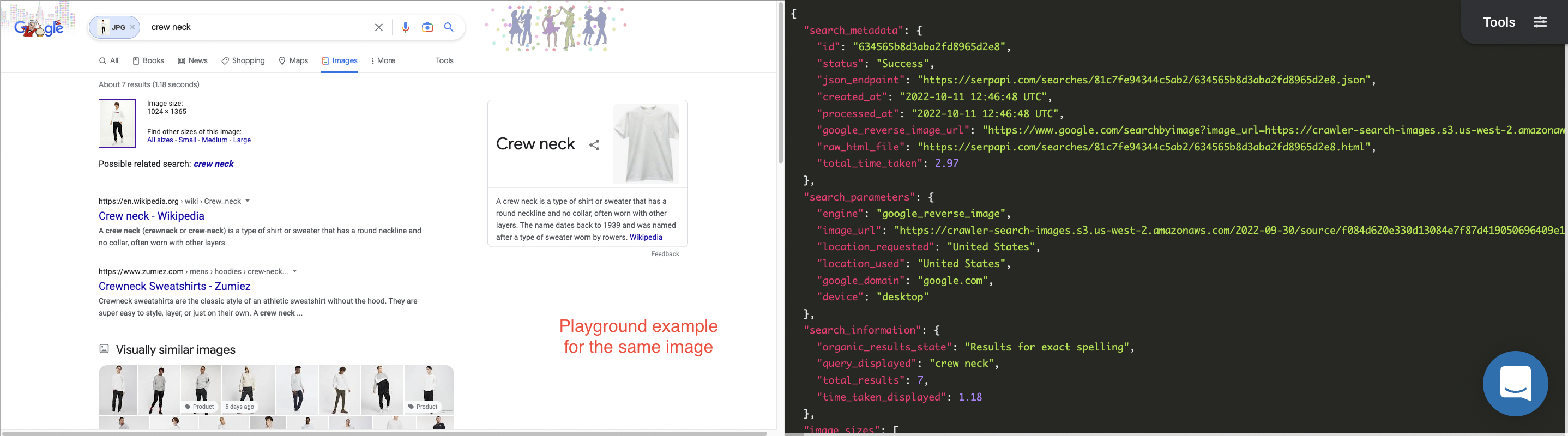 [Google Reverse Image Search API] Searches do not return any results ...