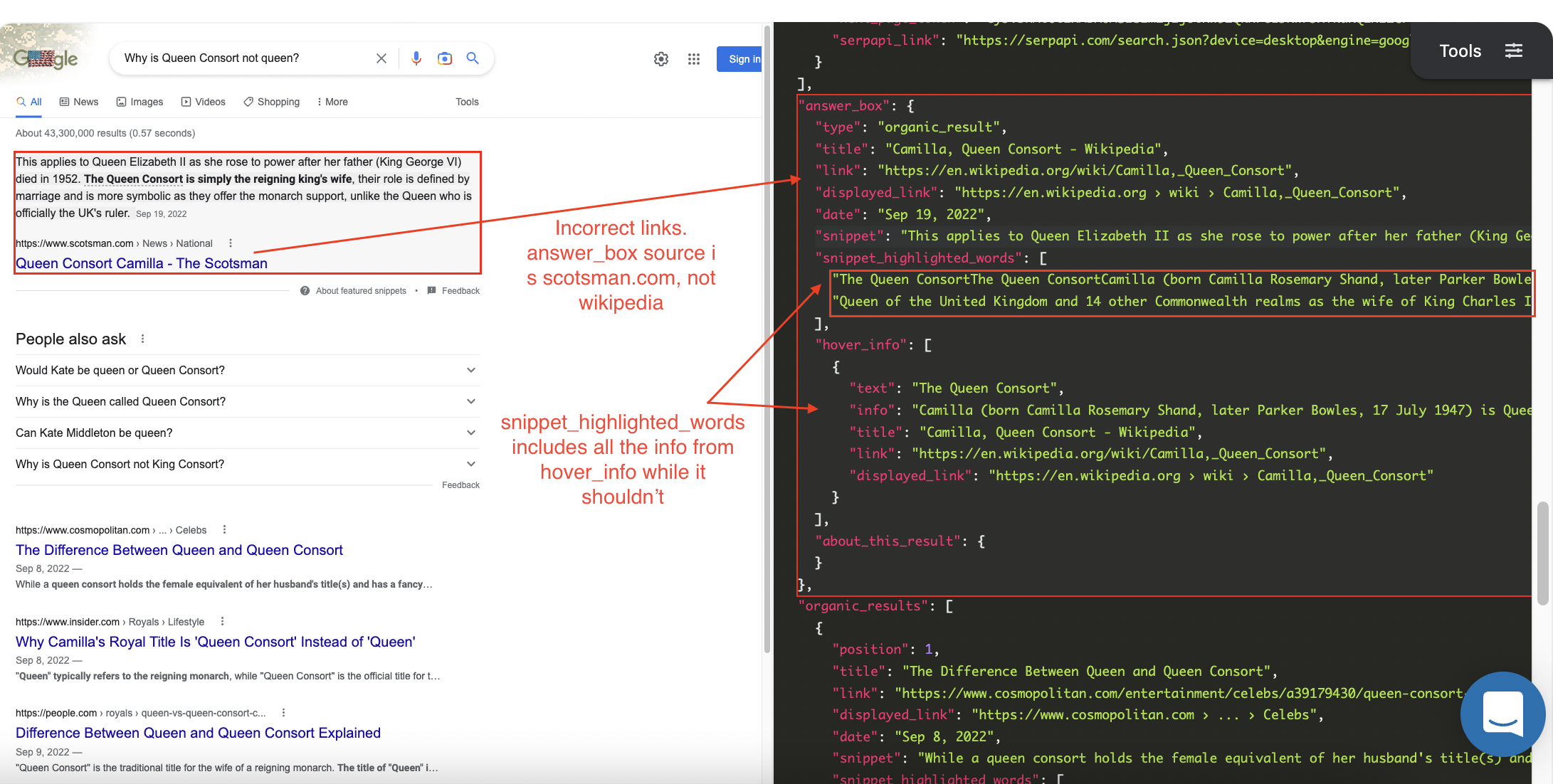 [Google Answer Box API] Incorrect and corrupted data returned in JSON response · Issue #493 ...