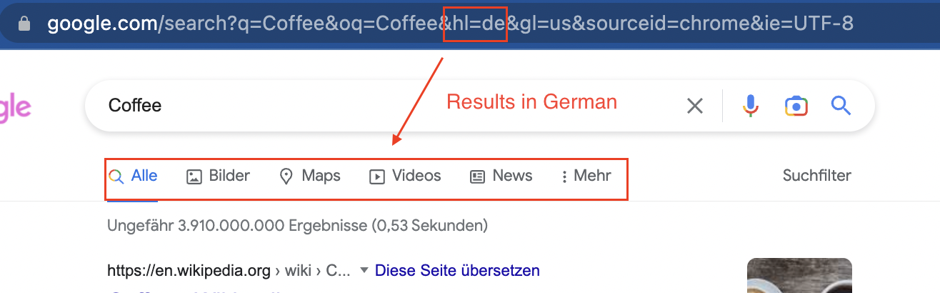 [Google Search API] `hl` parameter has no effect on search results' language · Issue #643 ...