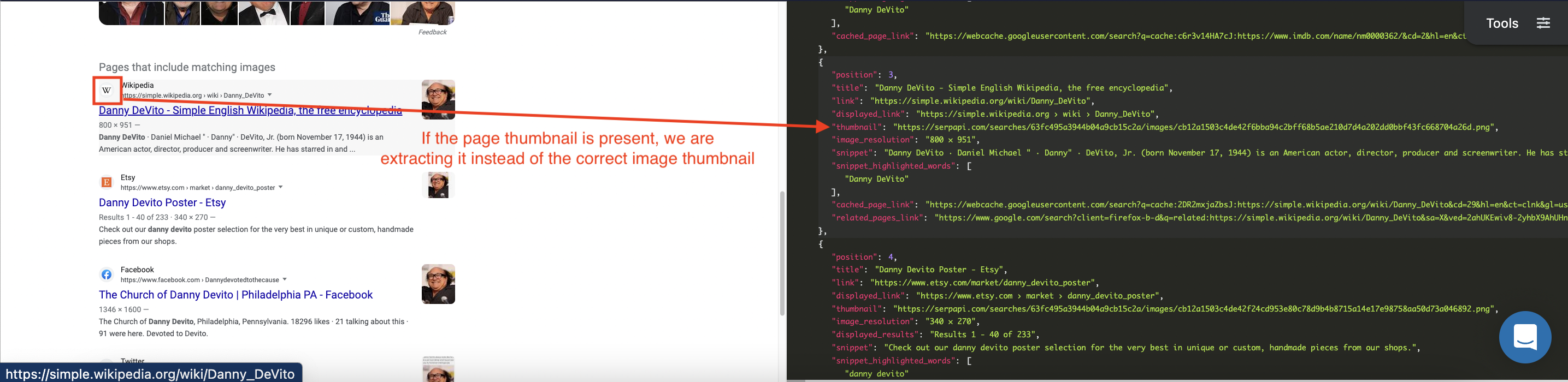 [Google Reverse Image Search API] Extract correct `thumbnail` · Issue ...