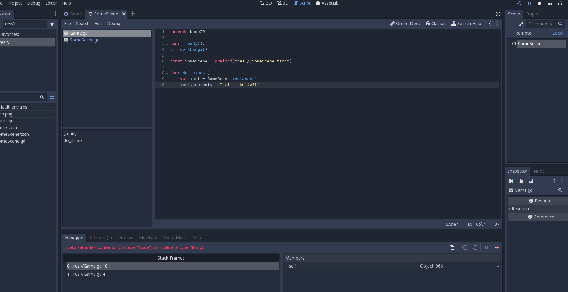 _init method that has parameters shows non-descriptive error · Issue ...