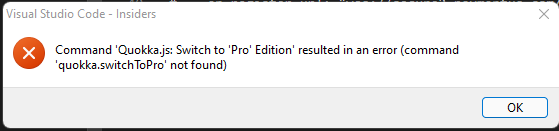 Quokka stopped working with VSCode Insiders · Issue #732 · wallabyjs/quokka · GitHub