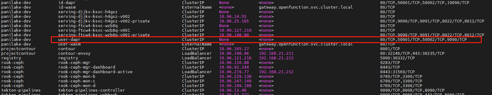 Dapr-proxy service name fissioned. · Issue #378 · OpenFunction/OpenFunction · GitHub