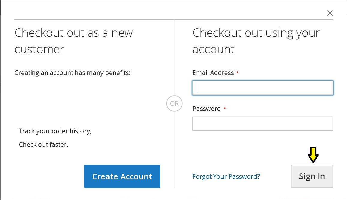 Customer "Sign In" button not working anymore. · Issue #11529 · magento ...